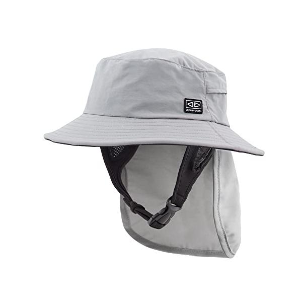 ■カラー：グレー■サイズ：Lパドル時の視界を確保するために跳ね上げられる硬めのツバを採用。