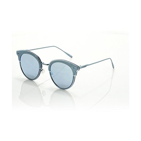 ■CARVE 2601 SANTORINI GLOSS CRYSTAL BLUE/CRYSTAL BLUE NON POLARIZED IRIDIUM100% UVプロテクションフレーム素材：ポリカーボネイトレンズ素材：ポリカーボネイト紫外...