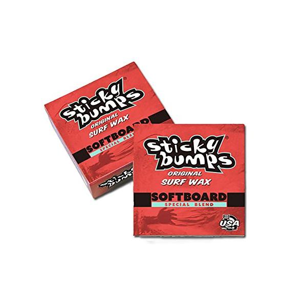 Sticky bumps(スティッキー バンプス) サーフィンSOFTBOARD用WAX(ワックス) お得な2個セット