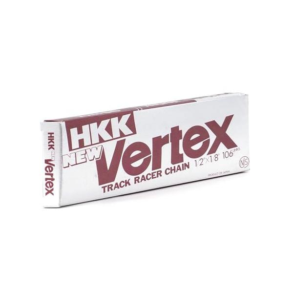 HKK Vertex ベルテックス 1/8インチチェーン シルバーブラック