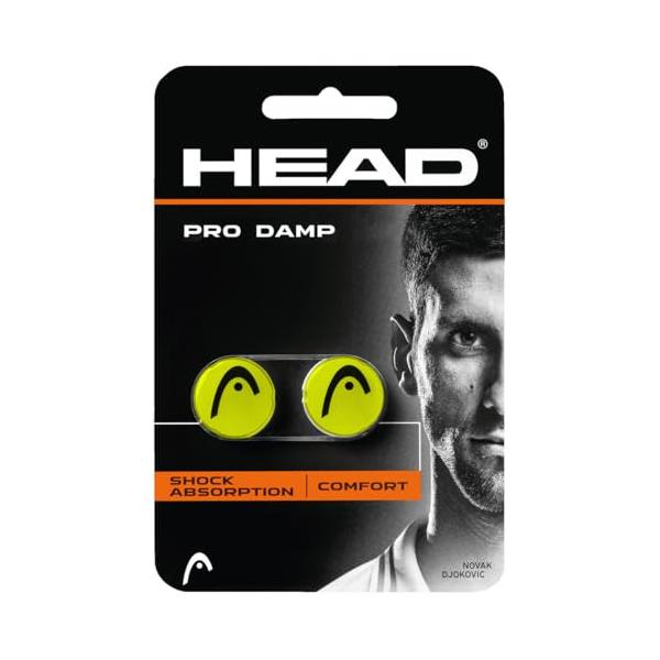 HEAD(ヘッド) テニス ラケット 振動止め プロ ダンプ イエロー 285515
