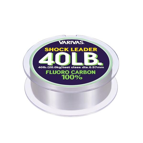 モーリス(MORRIS) ショックリーダー バリバス フロロカーボン 30m 12号 40lb ナチュラル