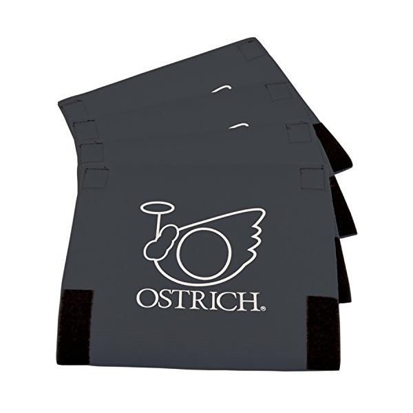 オーストリッチ(OSTRICH) 輪行アクセサリー [フレームカバーC] 4枚セット ブラック