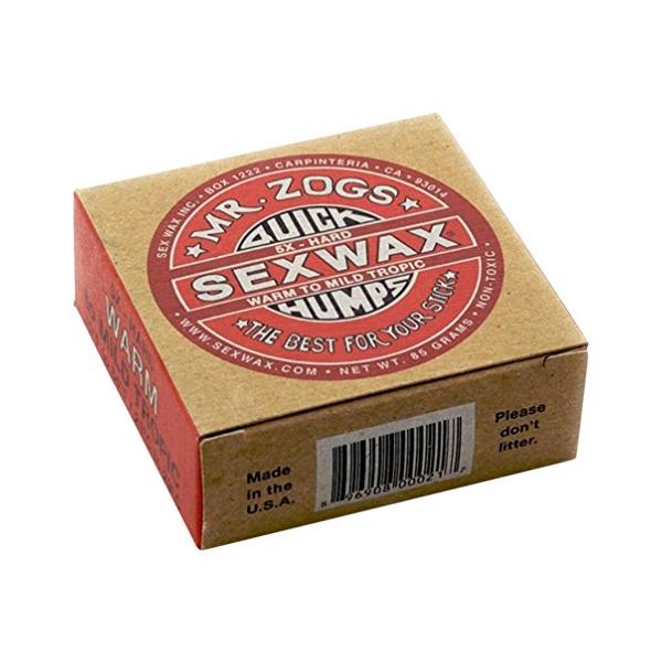 SEXWAX ワックス QUICK HUMPS 5X レッド