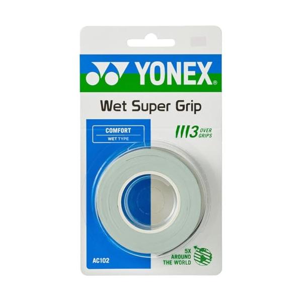 YONEXウェットスーパーグリップAC102 3本入［オーバーグリップ］ ac102-379