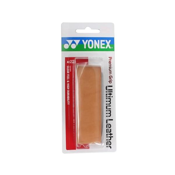 YONEX(ヨネックス)テニス リプレイスメントグリップ プレミアムグリップ アルティマムレザー AC221 ブラウン