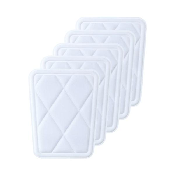 DESCENTE(デサント) 野球 スライディング ヒザパッド (小)5個セット Sホワイト FREEサイズ C023S