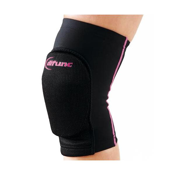 ■カラー：ラック×ピンク■サイズ：S■本体／ポリエステル、ポリウレタン、パッドカバー／レーヨン、ポリエステル、ポリウレタン■公認／日本バレーボール協会吸汗速乾性・高伸縮性のトリコット生地を使用。薄くて軽い生地でフィット感も高く、膝裏はメッシ...