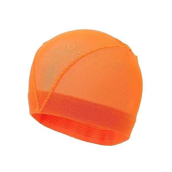 VIEW(ビュー) 水泳 メッシュキャップ スクールスイミングキャップ スイムキャップ オレンジ LL V8205 OR LL