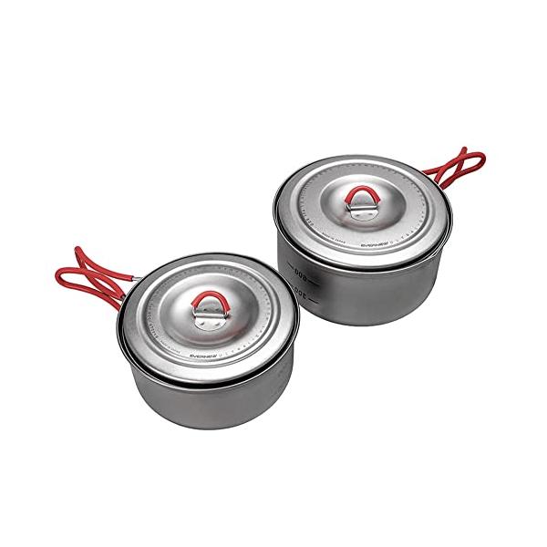 エバニュー(EVERNEW) Ti U.L. Pot set 600+900 ECA535