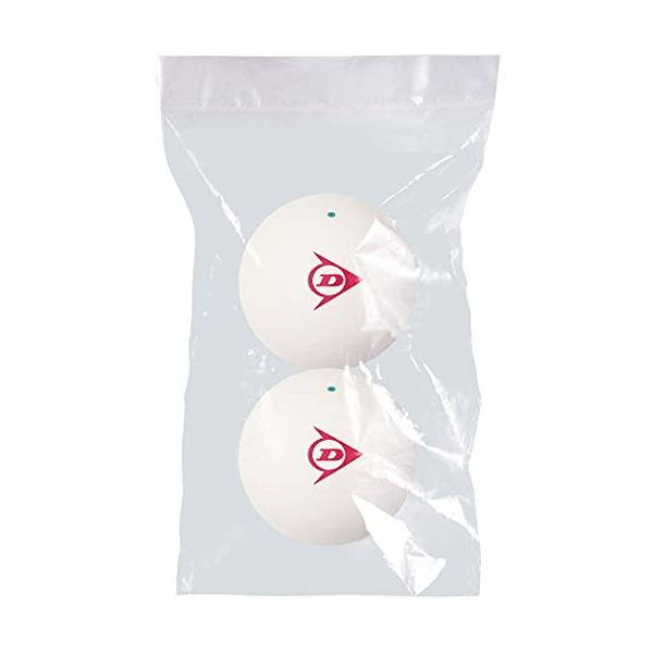 DUNLOP(ダンロップ) ソフトテニスボール 公認球 2個入 DSTB2TIN ホワイト
