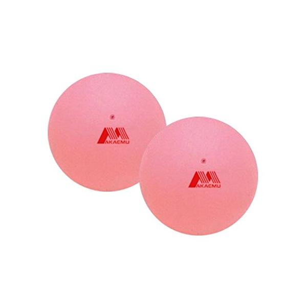 ショーワ（SHOWA） ソフトテニスボール アカエムボール 1袋（2球入） ピーチレッド M-30100