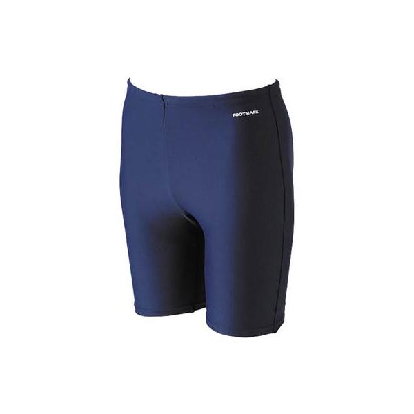 ■カラー：ネイビー■サイズ：140■素材: ナイロン80%, ポリウレタン20%ロング丈のトランクスタイプの水着。