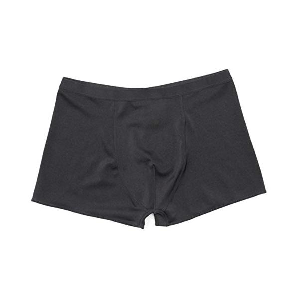 フットマーク スイム用インナーサポーター 学校体育 水泳授業 スイミングスクール ボックスサポーター 男子用 09(ブラック) L 101592