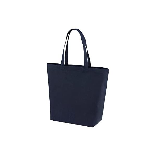 ■カラー：インディゴ■サイズ：L（33×40×15CM、持ち手58CM）■素材:綿100% キャンバス※UNITED ATHLEのブランドネームはつきません。3サイズ展開がうれしい、ハイコスパなキャンバストートバッグ。丈夫なキャンバス生地に...