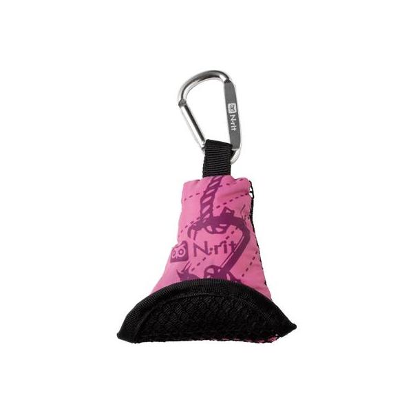 ■カラー：ピンク■サイズ：L■素材:ポリエステル85%、ナイロン15%■サイズ:58×64cm、重量:約42g超極細なウルトラマイクロファイバーを使用した、コンパクトでユニークな吸水速乾タオルです。収納ポーチはキーカラビナ付きで携行に便利です。