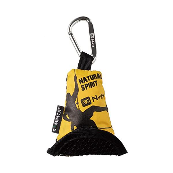 エヌリット(Nrit) アウトドア キャンプ 吸水 速乾 カンパックタオル イエロー M 1610251