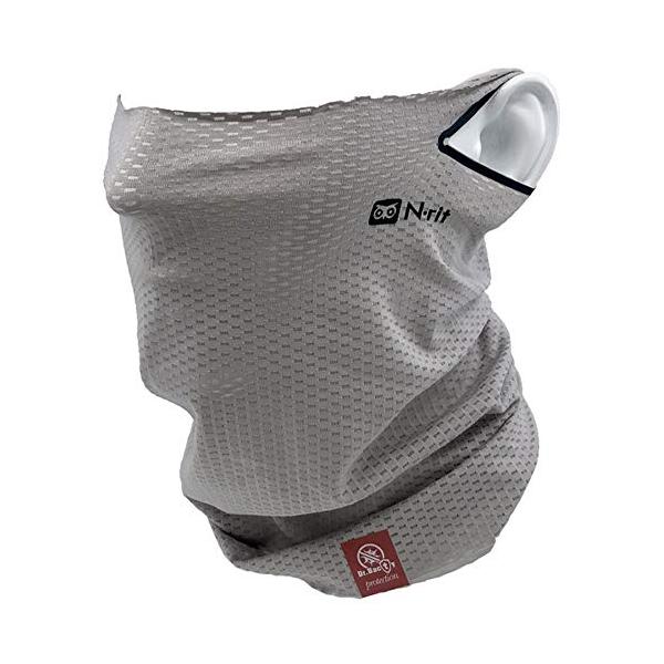 ■カラー：グレー■サイズ：23.5×30cm■素材:ポリエステル92%、ポリウレタン8%アンチバクテリア加工による消臭機能に優れた、ネックゲイター&amp;フェイスマスクです。ストレッチ性に優れた接触冷感素材を採用しており、水に濡らして使用...