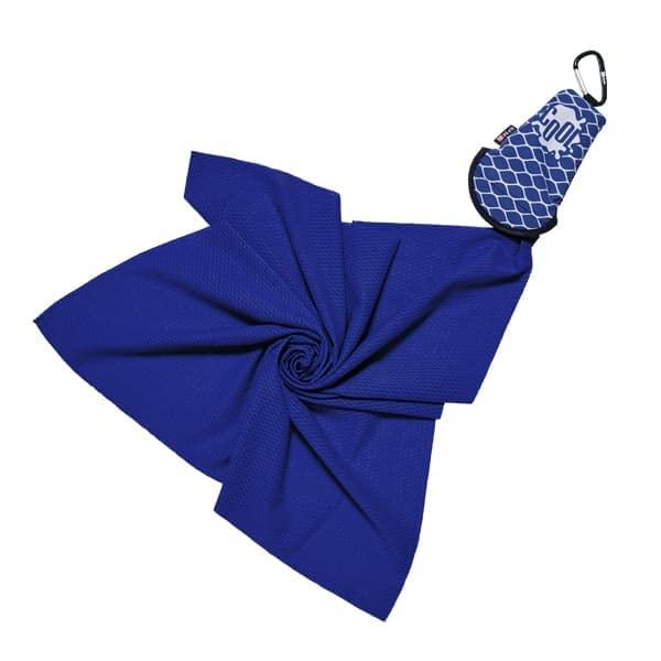 ■カラー：ネイビー■サイズ：45×45CM■素材:ポリエステル92%、ポリウレタン8%ナチュラルスピリットのベストセラー「カンパッククールタオル」にアンチバクテリア機能付き消臭効果(DR.BACTY)が付加されたアップグレードモデル。水にぬ...