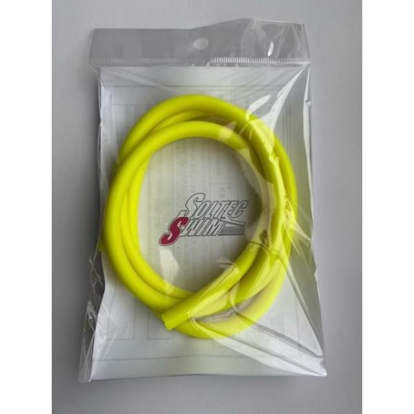 ソルテック(Soltec‐swim) ストロークメーカー/エッジパドル用 2層替えチューブ 練習用 トレーニング用 イエロー 1m 2013256