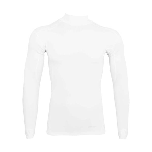 Sondico(ソンディコ) サッカー インナーシャツ 起毛ハイネックシャツ長袖 ホワイト(01) M 21A130AF