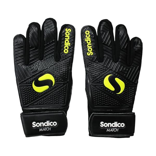 Sondico(ソンディコ) サッカー キーパー手袋 Sondico Match GK Glv Sn00 BLK/YEL 7 25-832010
