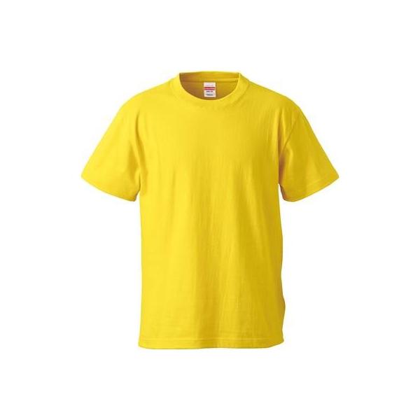品名　5.6OZTシャツ キッズカラー：190 [ カナリアイエロー ]サイズ：100■リーズナブル、アメリカンスタイル、上質でハイグレードなＴシャツ。■素材：綿１００％、アッシュ・ミックスグレー／綿９０％・ポリエステル１０％、１８ｓセミコ...