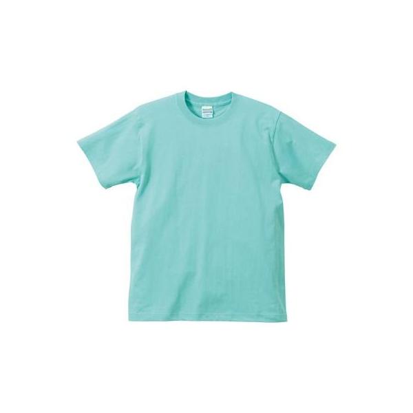 品名　5.6OZTシャツ キッズカラー：24 [ ミントグリーン ]サイズ：140■リーズナブル、アメリカンスタイル、上質でハイグレードなＴシャツ。■素材：綿１００％、アッシュ・ミックスグレー／綿９０％・ポリエステル１０％、１８ｓセミコーマ...