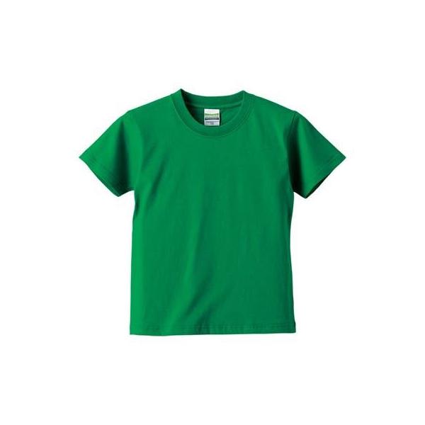 品名　5.6OZTシャツ キッズカラー：29 [ グリーン ]サイズ：130■リーズナブル、アメリカンスタイル、上質でハイグレードなＴシャツ。■素材：綿１００％、アッシュ・ミックスグレー／綿９０％・ポリエステル１０％、１８ｓセミコーマ糸■丸...