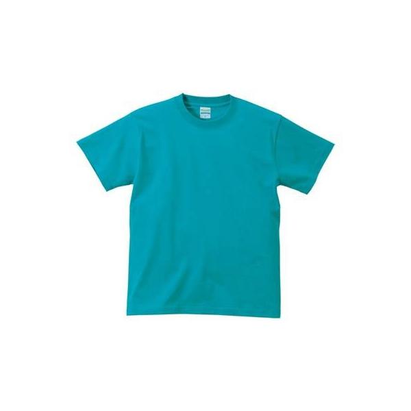 品名　5.6OZTシャツ キッズカラー：538 [ ターコイズブルー ]サイズ：90■リーズナブル、アメリカンスタイル、上質でハイグレードなＴシャツ。■素材：綿１００％、アッシュ・ミックスグレー／綿９０％・ポリエステル１０％、１８ｓセミコー...