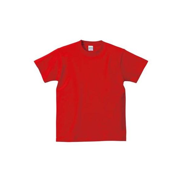品名　5.6OZTシャツ キッズカラー：69 [ レッド ]サイズ：130■リーズナブル、アメリカンスタイル、上質でハイグレードなＴシャツ。■素材：綿１００％、アッシュ・ミックスグレー／綿９０％・ポリエステル１０％、１８ｓセミコーマ糸■丸胴...