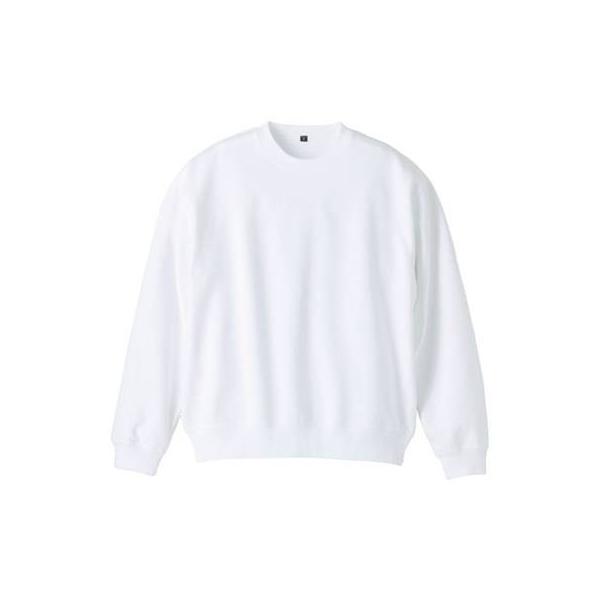品名　 10.0OZクルーネックスウェット(キッズカラー：1 [ ホワイト ]サイズ：150●着こなしやすいシンプルなクルーネックスウェットです。●素材：綿１００パーセント／ミックスグレー：綿９０パーセント、ポリエステル１０パーセント●裏：パイル