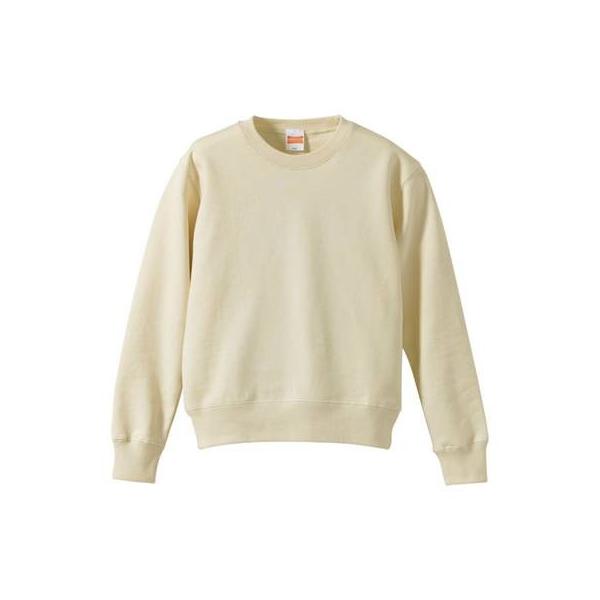 品名　 10.0OZクルーネックスウェット(キッズカラー：19 [ ナチュラル ]サイズ：110●着こなしやすいシンプルなクルーネックスウェットです。●素材：綿１００パーセント／ミックスグレー：綿９０パーセント、ポリエステル１０パーセント●...