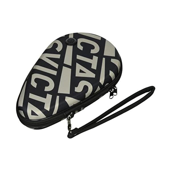 ヴィクタス 卓球 ラケットケース プリンテッドラウンドラケットケース ブラック(1000) 672111