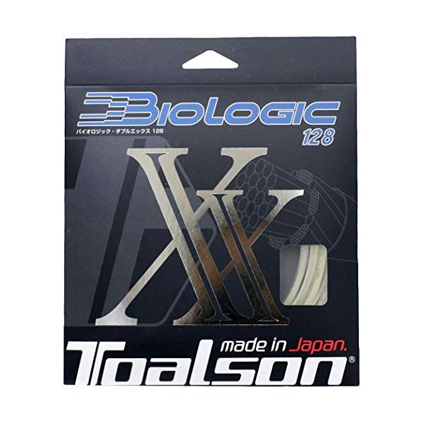 トアルソン TOALSON テニスガット 単張り バイオロジック・ダブルエックス（BIOLOGIC XX） 128 ナチュラル 7202820N