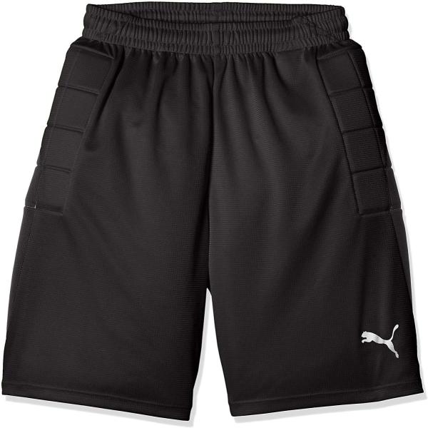 729968 LIGA ジュニア GK パンツ パッドカラー：06 [ 06PUMA BLACK ]サイズ：150サッカー　キーパーパンツ　ＪＴｅａｍ　ＬＩＧＡコレクションのジュニアＧＫパンツ。吸水速乾のドライニット素材を使用し、サイドにフ...