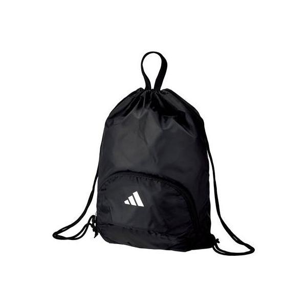 ■ボール収納部付きナップ■ブラック■ポリエステル■横40×縦50CM