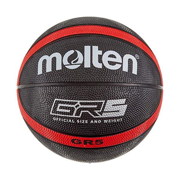 molten(モルテン) バスケットボール GR5 BGR5-KR ブラック×レッド 5号