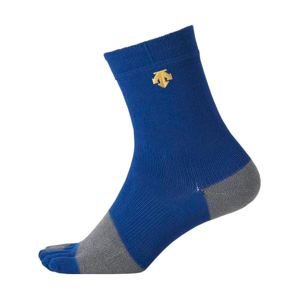 [デサント] 野球 靴下 5本指シヨートソツクス C-8702B メンズ ロイヤルブルー　24-27