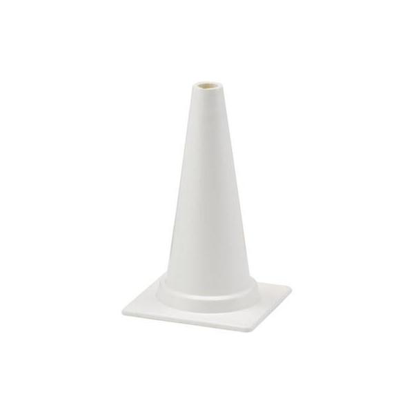 D1162W  グランドコーンST45 ホワイト C-10学校体育器具●素材：ポリエチレン●重量：４１０ｇ●原産国：日本