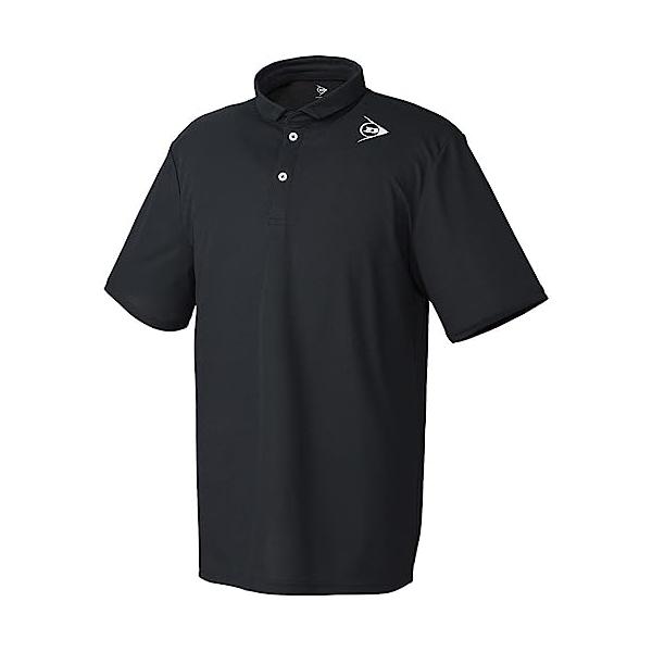 ダンロップ (DUNLOP) テニスウェア ゲームポロシャツ DAP1345 23FW ブラック 140