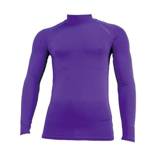 Earls Court(アールズコート) ハイネックロングインナーシャツ 長袖 【EC-01】 PURPLE S