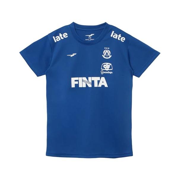 ■カラー：(2100)ブルー■サイズ：160■ポリエステル100%■ドライ■スタンダードフィットFINTAロゴを全胸に配した吸汗速乾素材のジュニアプラクティスシャツ。シーンを選ばないシンプルなデザインと、選べる7色展開で様々なスポーツのデイ...