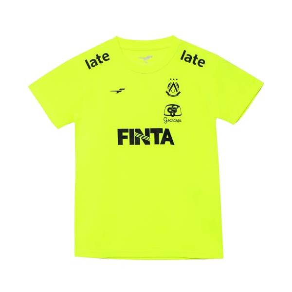 ■カラー：(4200)フラッシュイエロー■サイズ：160■ポリエステル100%■ドライ■スタンダードフィットFINTAロゴを全胸に配した吸汗速乾素材のジュニアプラクティスシャツ。シーンを選ばないシンプルなデザインと、選べる7色展開で様々なス...