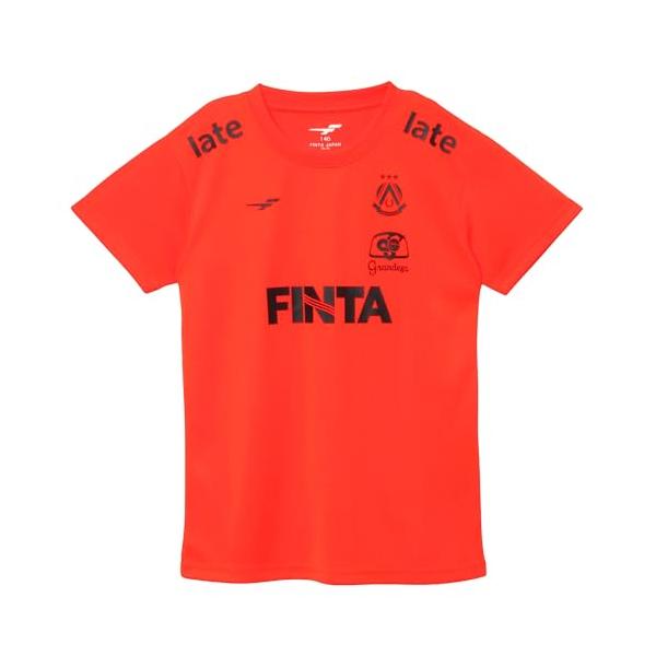 ■カラー：(6200)フラッシュオレンジ■サイズ：140■ポリエステル100%■ドライ■スタンダードフィットFINTAロゴを全胸に配した吸汗速乾素材のジュニアプラクティスシャツ。シーンを選ばないシンプルなデザインと、選べる7色展開で様々なス...