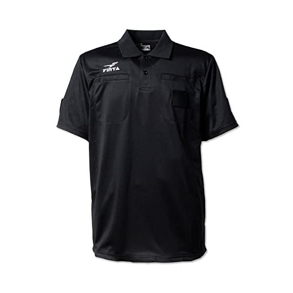 FINTA フィンタ サッカー フットサル レフェリー 半袖シャツ FT5978 (0500)ブラック Ｏ