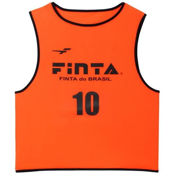 FINTA フィンタ ビブス 単品 サッカー FT6558-6100 6100：オレンジ 9