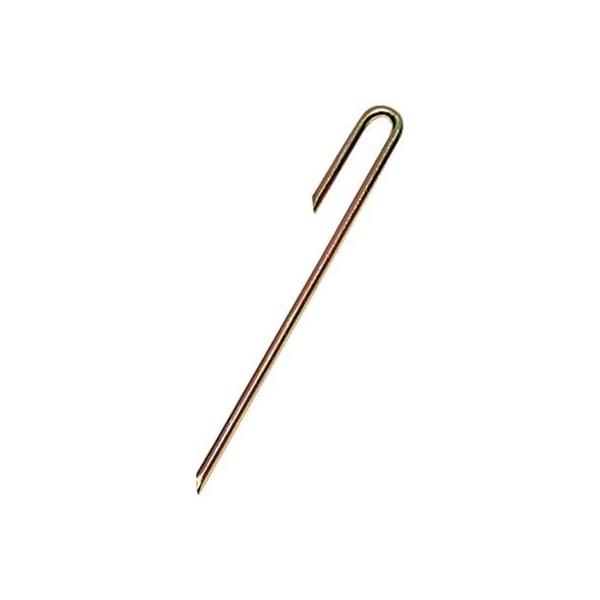 G1587　グランドロープヨウクイL18学校体育器具●サイズ：５ｍｍ×１８ｃｍ●材質：スチール、クロメートメッキ仕上●１００本１組●台湾製