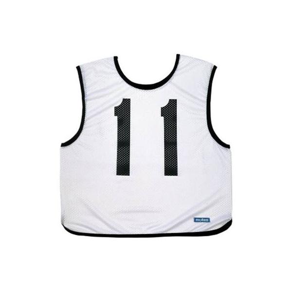 撥水加工を施したゲームベスト。クラブ活動や体育祭の必須アイテム。カラーや番号も豊富でクラス分けに最適。・素材：ポリエステル・サイズ：縦60cm×横55cm・原産国：タイ・カラー：W白・番号：NN(無地）※洗濯をくり返すと、徐々に撥水効果は弱...