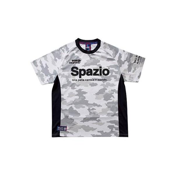 GE0360 CAMUFFAMENTO PRACTICE SHカラー：01 [ ホワイト ]サイズ：Oフットサル プラクティスシャツＳｐａｚｉｏ定番継続のプラシャツで、チームとして使用しても使えます！●素材：ポリエステル１００％●機能：速乾...